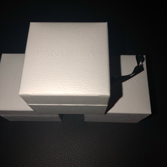 Pandora | Jewelry | Authentic Pandora Charm Or Bracelet Box 5 Ea | Poshmark